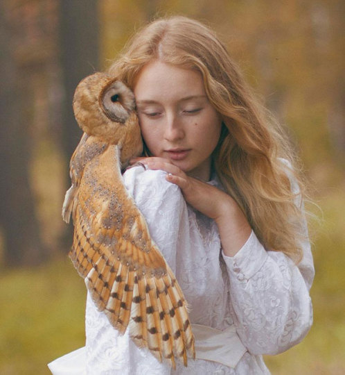 This Amazing Photography Of Women With Animals Is Almost Like A Fairy ...