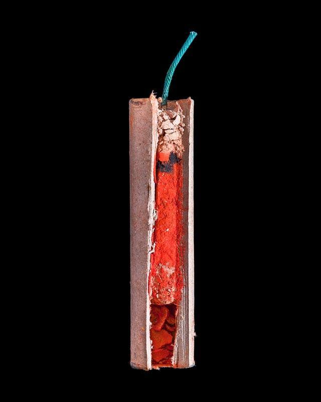 Cross Sections Of Fireworks Show Their Explosive Contents | Buzzworthy