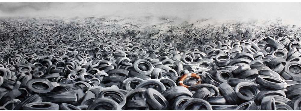 Street Artist Spreads Powerful Message About the State of the World