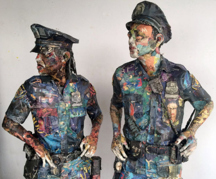Will Kurtz Creates Life-Like Sculptures Entirely From Newspaper ...